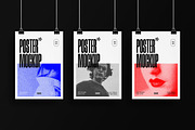 Poster Mockups Collection, an Advertising Mockup by pixelbuddha.net