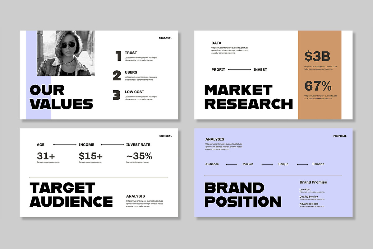 Brand Proposal Presentation Template