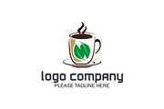 Coffee & Tea Logo, a Branding & Logo Template by Friendesigns