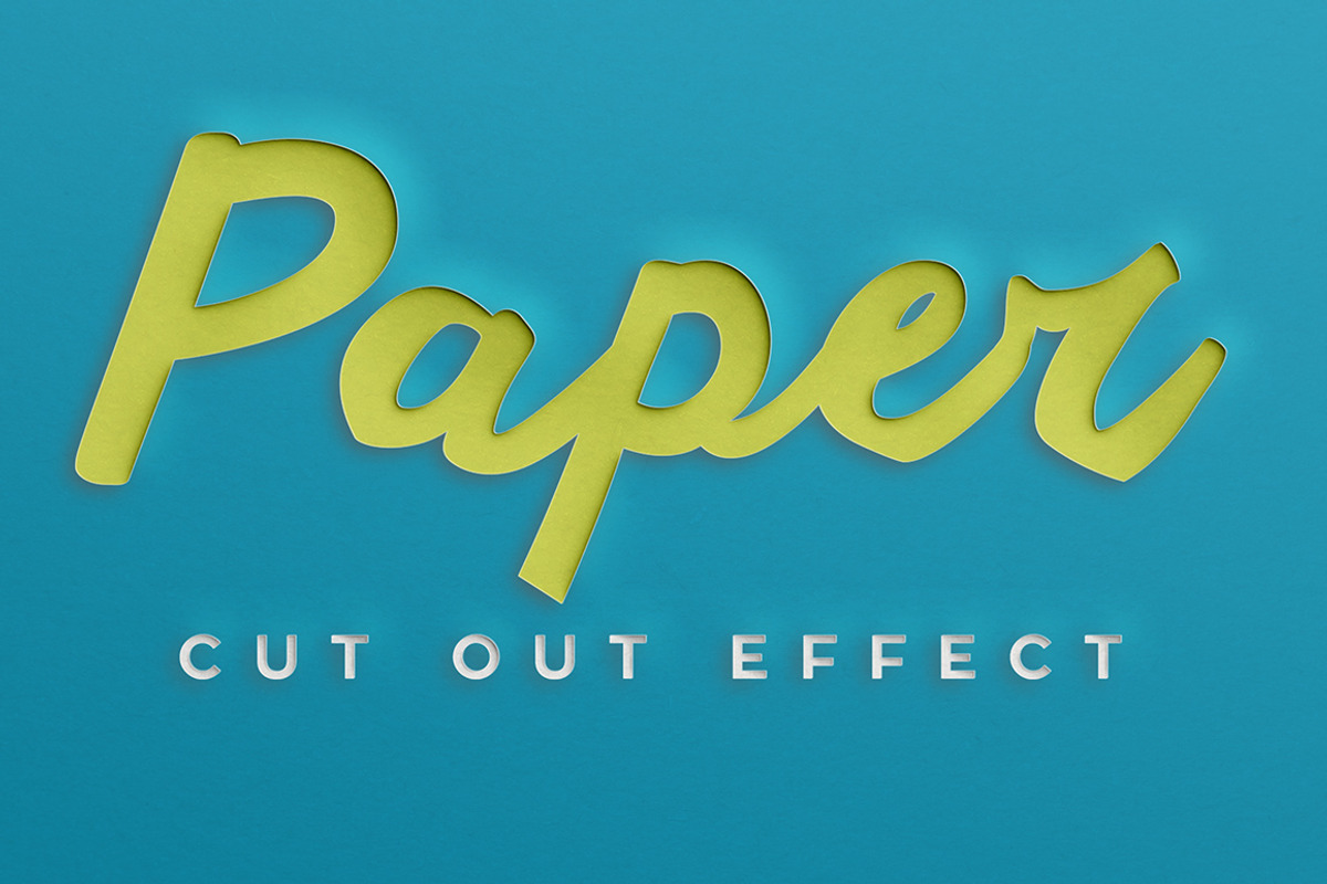 Paper Cut Out Effect, a Layer Style Add-On by Kahuna Design