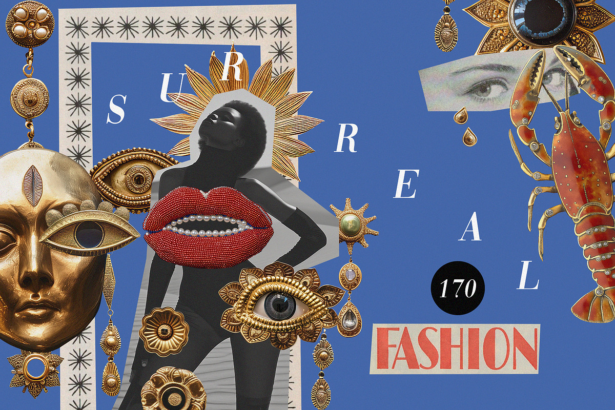 Surreal Fashion - Collage Pack, an Object Graphic by Kaleriia