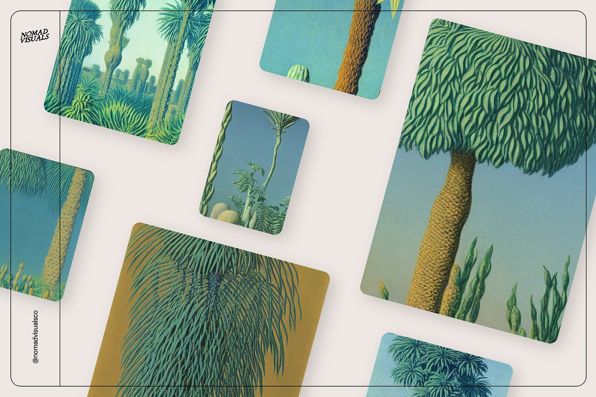 Botanical Surrealism, a Texture Graphic by Nomad Visuals