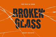 Broken Glass Text & Logo Effect, a Layer Style Add-On by Design Squad
