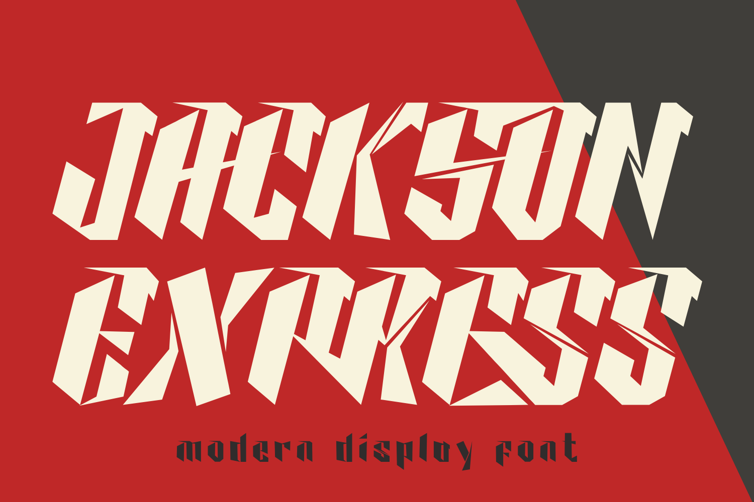 JACKSON EXPRESS FONT, a Sans Serif Font by 177Studio | Creative Market