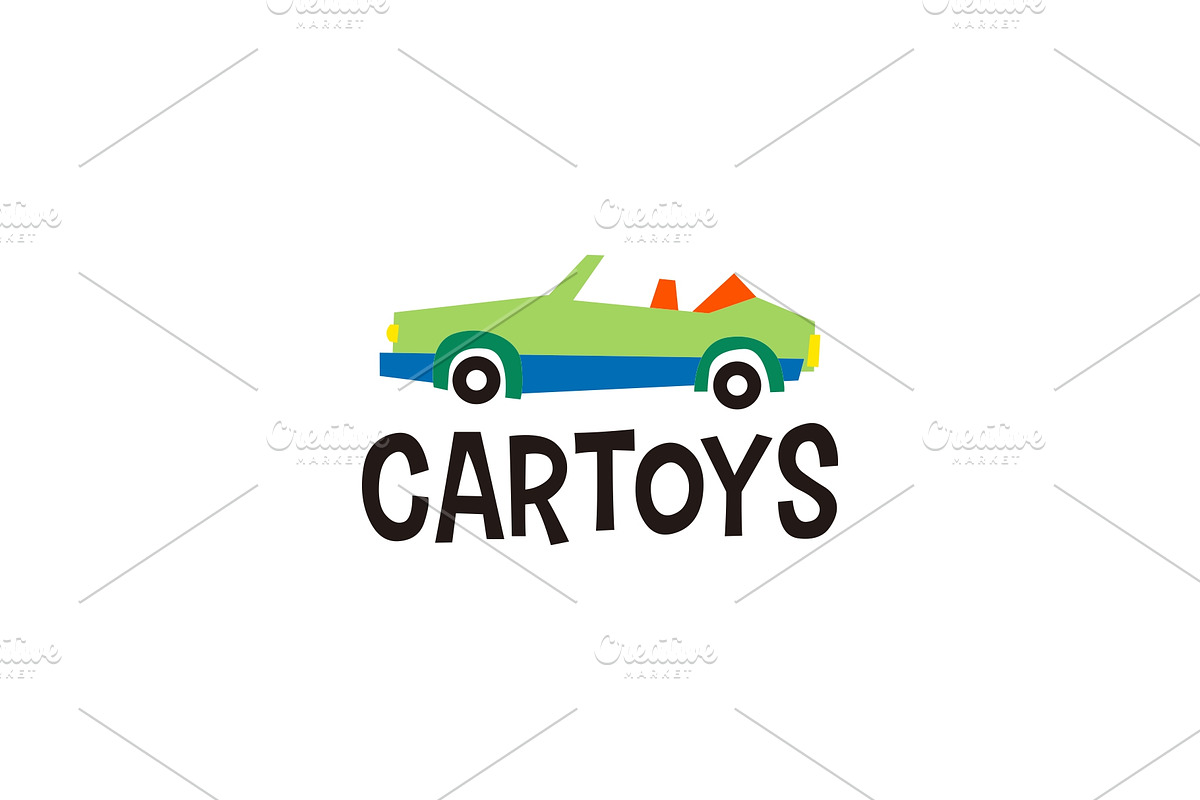 car toys logo vector icon, a Branding & Logo Template by VSTRD TYPEWORKS