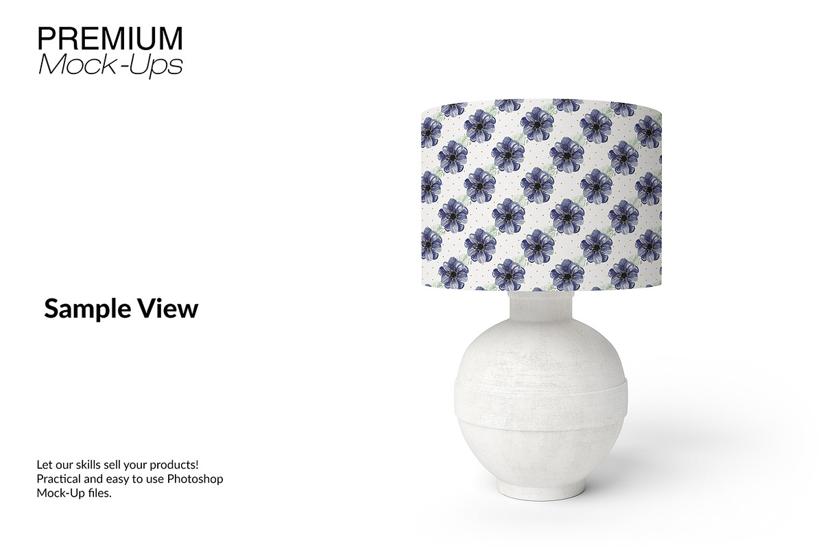 Lampshade Mockup, a Household Mockup by mock-ups