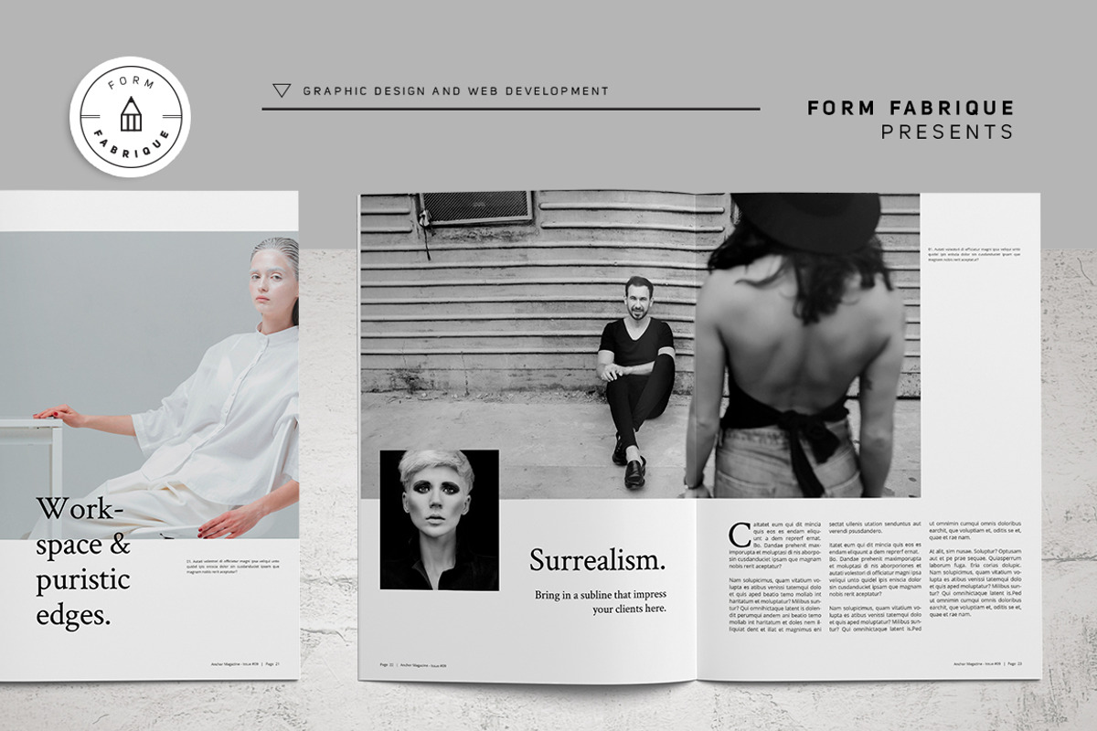 Anchor Magazine, a Magazine Template by Form Fabrique