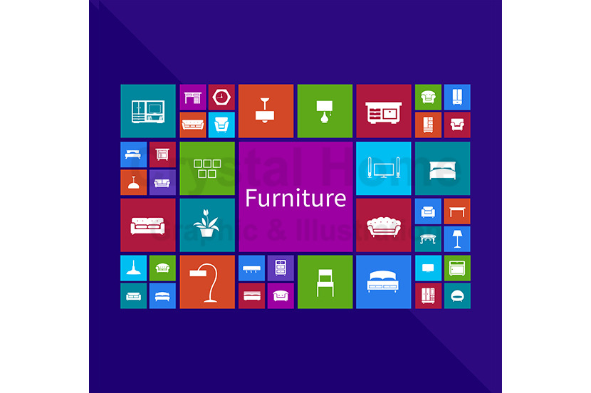 Furniture application window icon 2, an Icon by Crytal Home Graphics