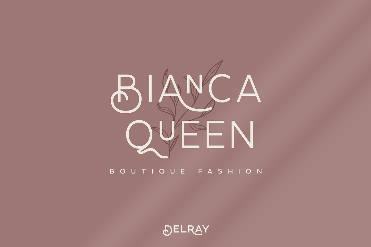 DelRay - Sans Serif Ligature Typefac, a Serif Font by Surplus Type Co