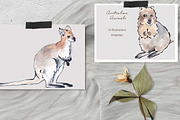 Australian animals. set 1, an Animal Illustration by luchioly