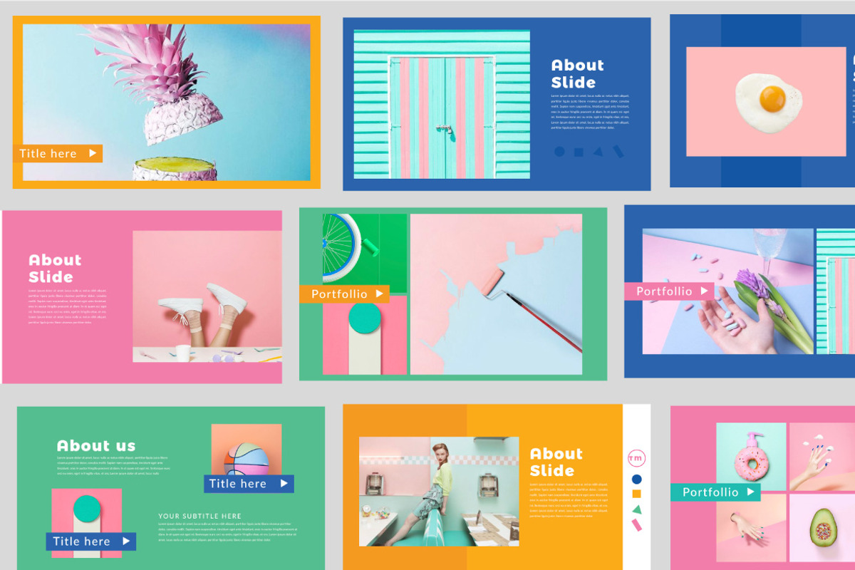 Color Fun Powerpoint, a Presentation Template by Dirtytemp Studio