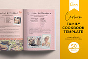 Family Cookbook Canva Template