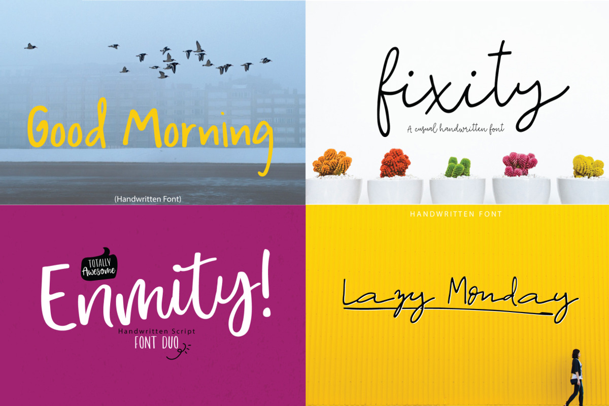 33 The Fancy Autumn Bundle Font, a Script Font by Artstudio