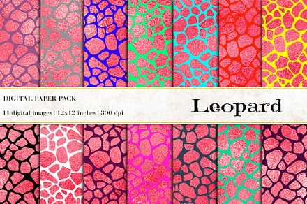 Lavender Gold Digital Papers, a Texture Graphic by BonaDesigns