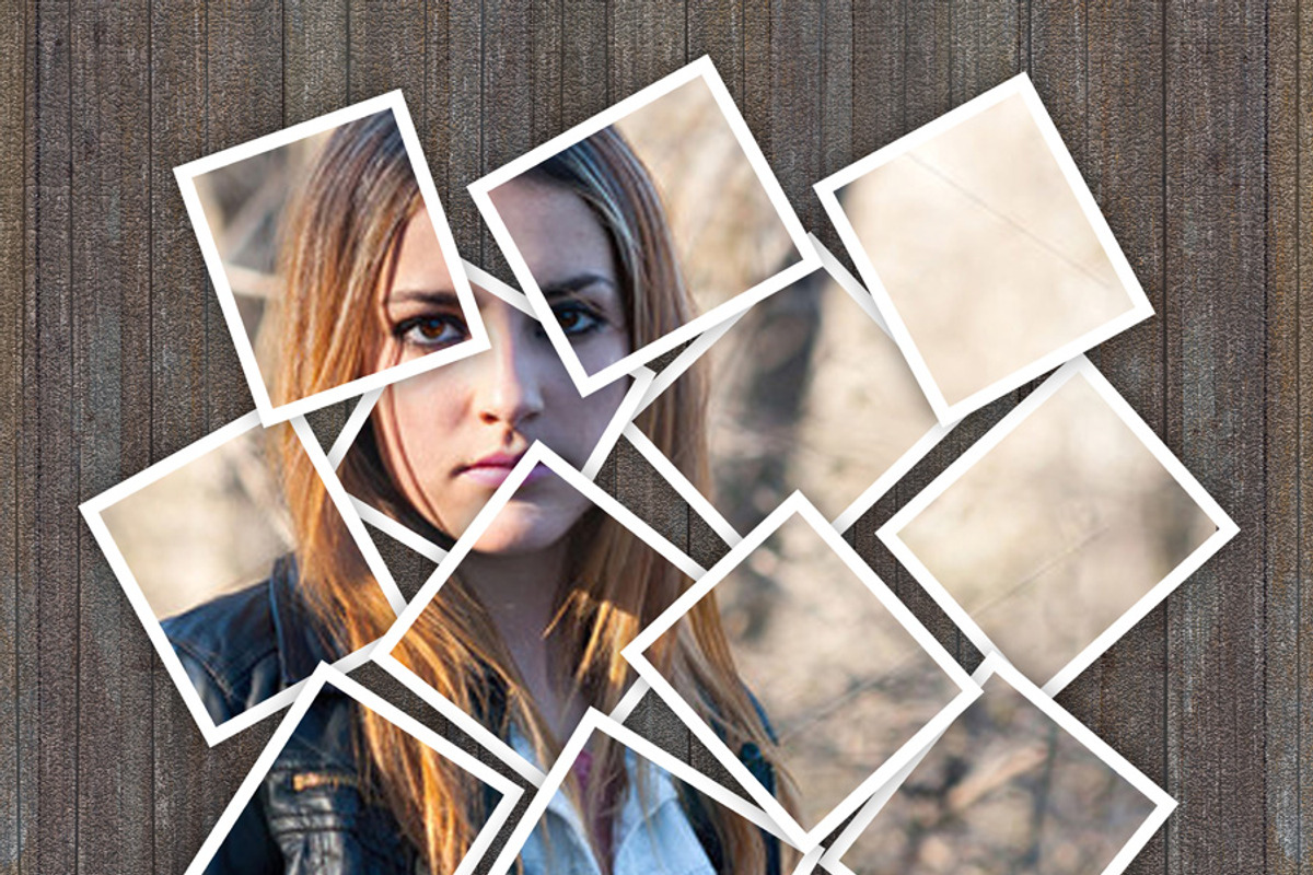 Scattered Photo Display Mock-Up, a Print Template by Graphicsworld125