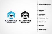Hacker Code Logo | Branding & Logo Templates ~ Creative Market
