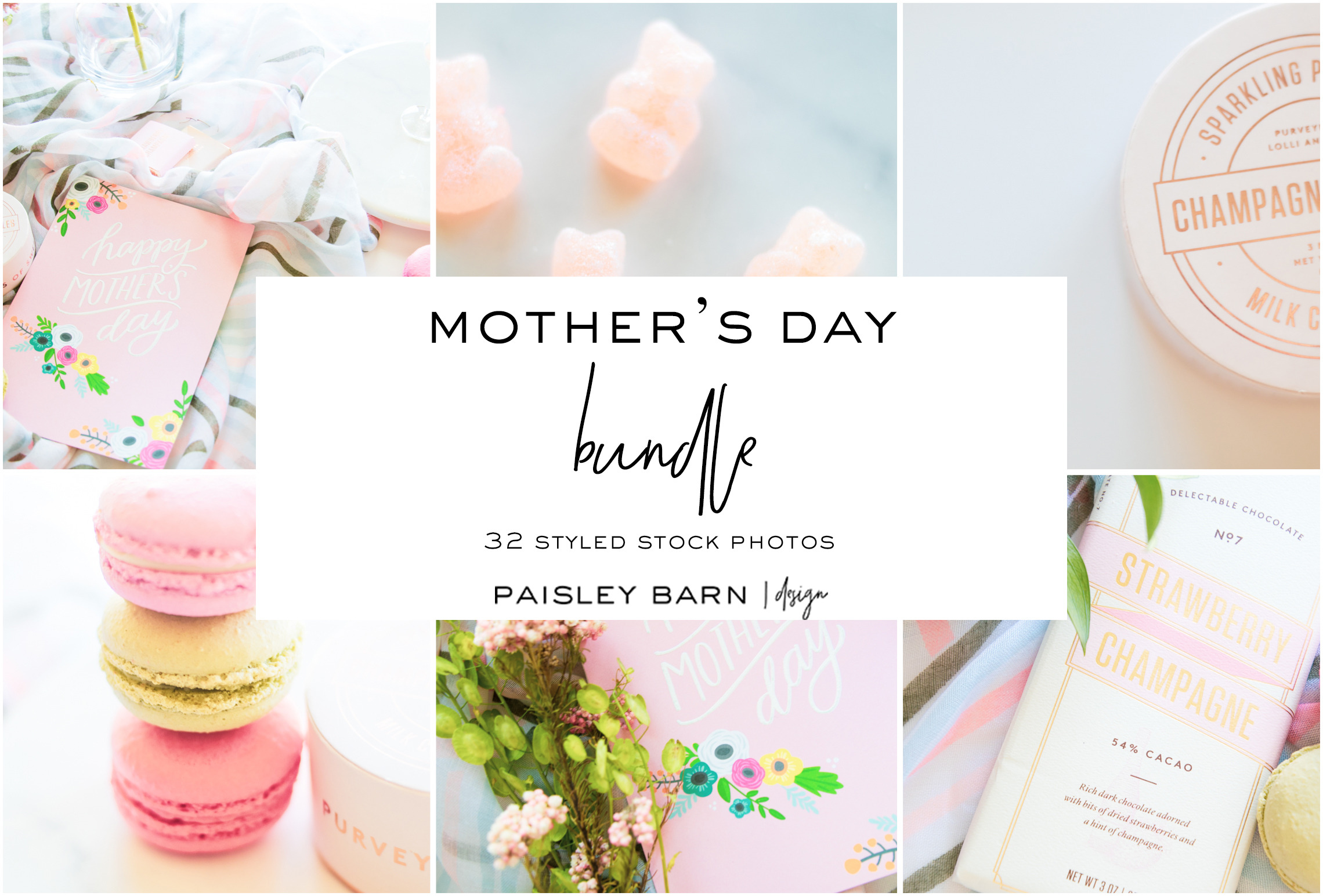 Mother's Day Bundle, a Household Mockup by Paisley Barn Design