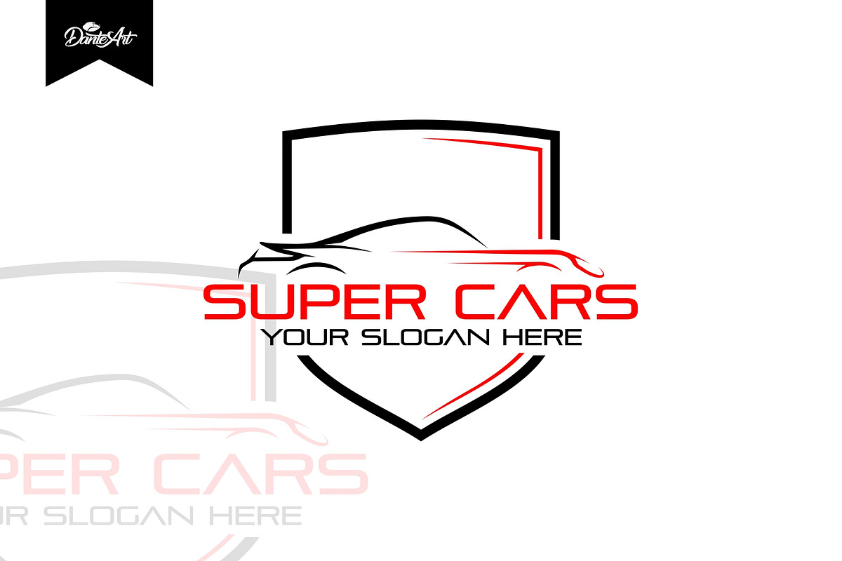 SUPER CARS LOGO, a Branding & Logo Template by Dante art12