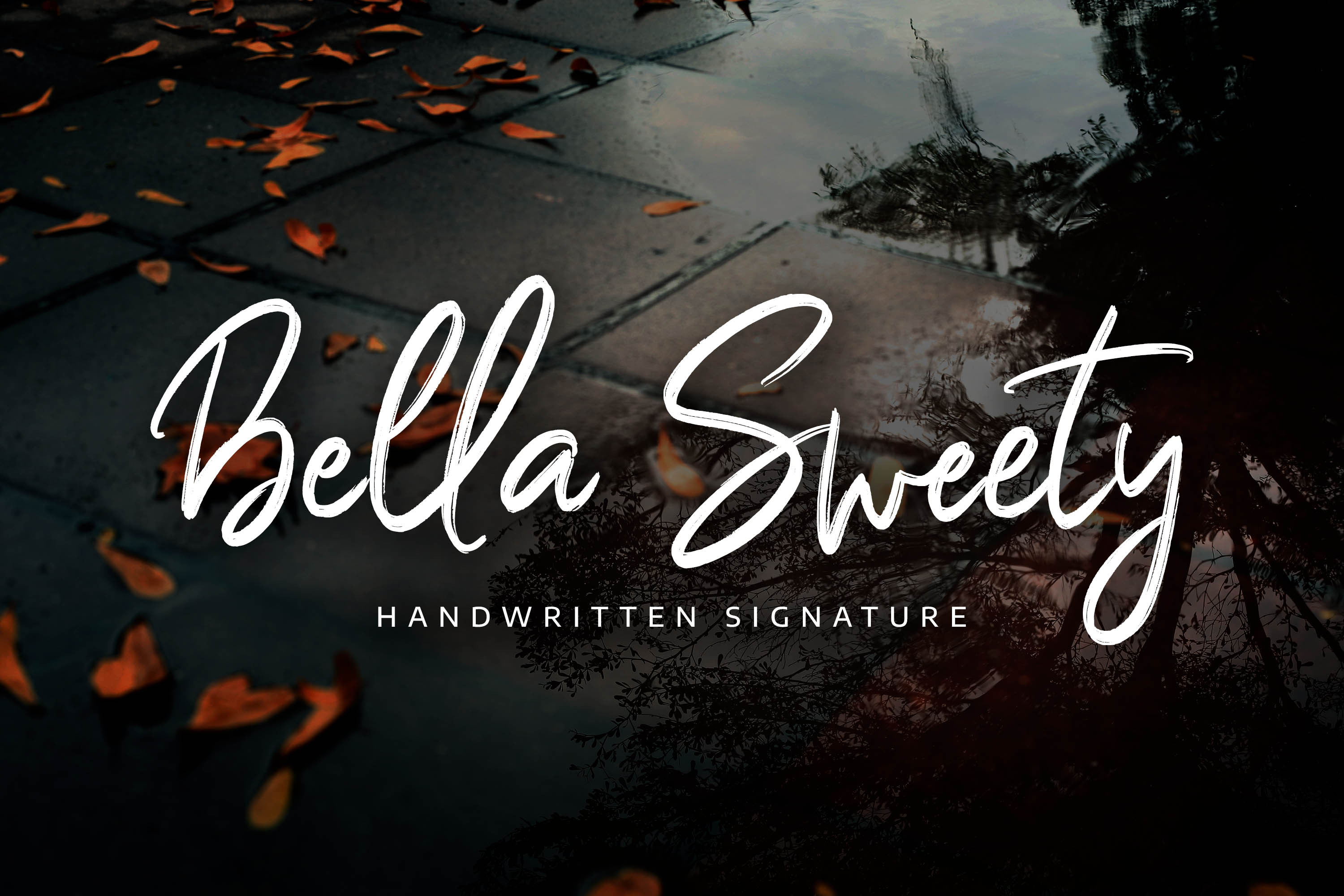 Bella Sweety - Handwritten Signature, a Script Font by Almarkhatype