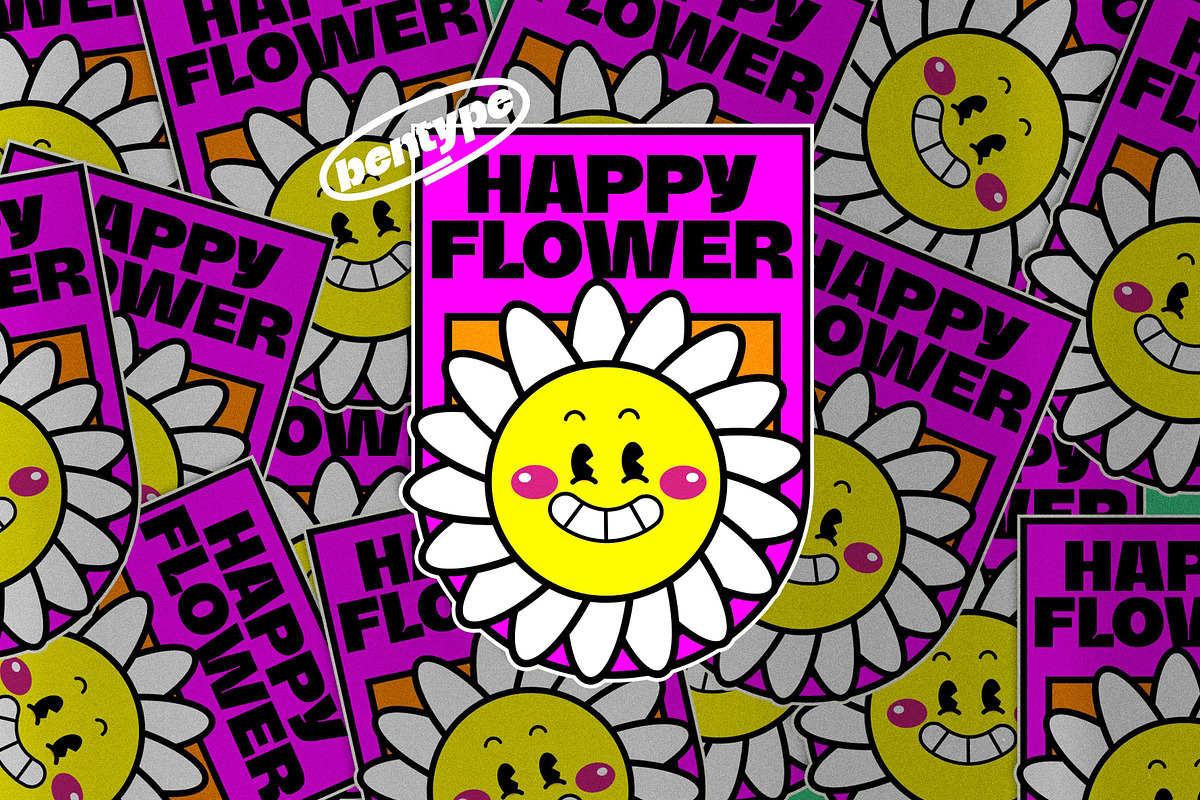 Dangsik - Bold Inktraped font, a Sans Serif Font by Bentype Studio