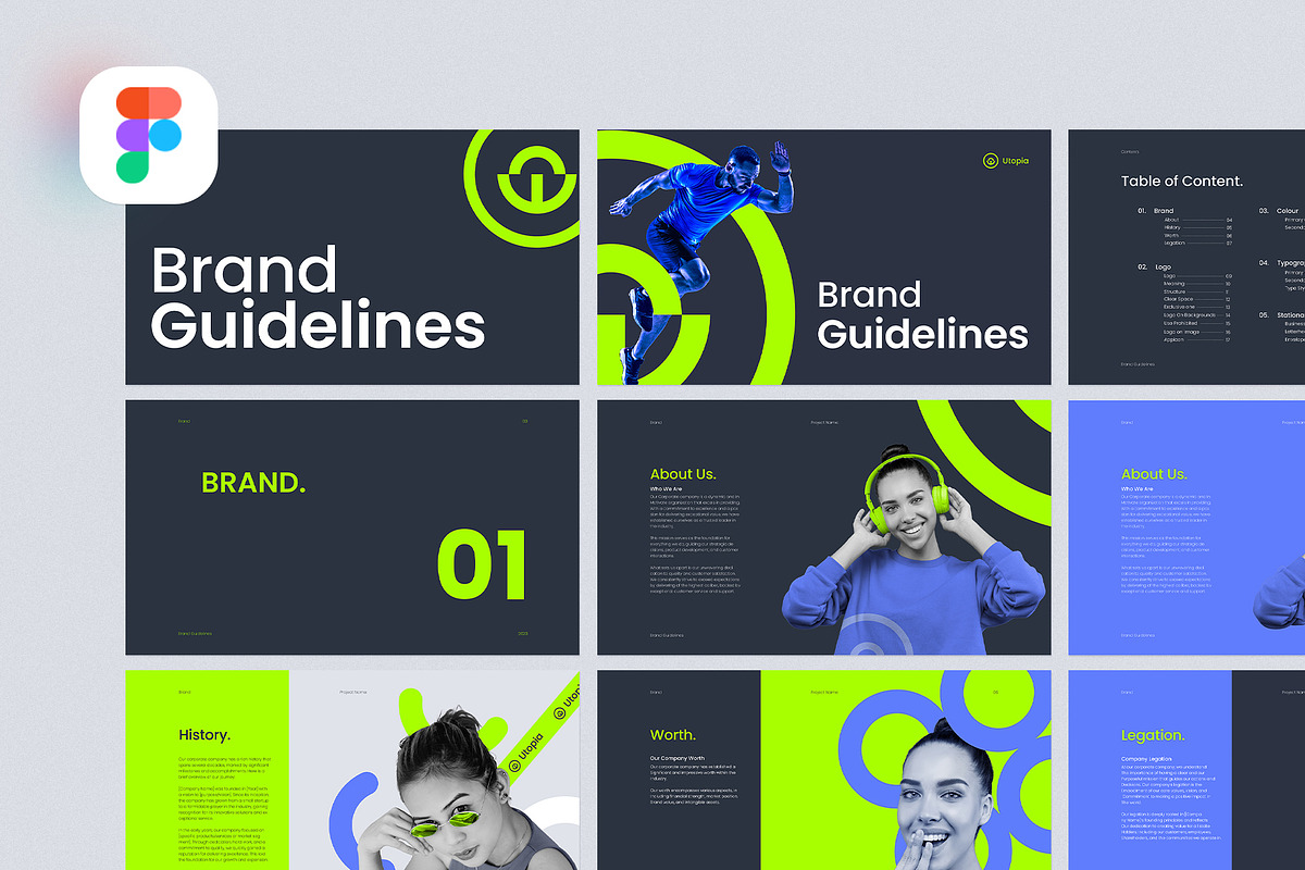 Brand Guidelines Figma template