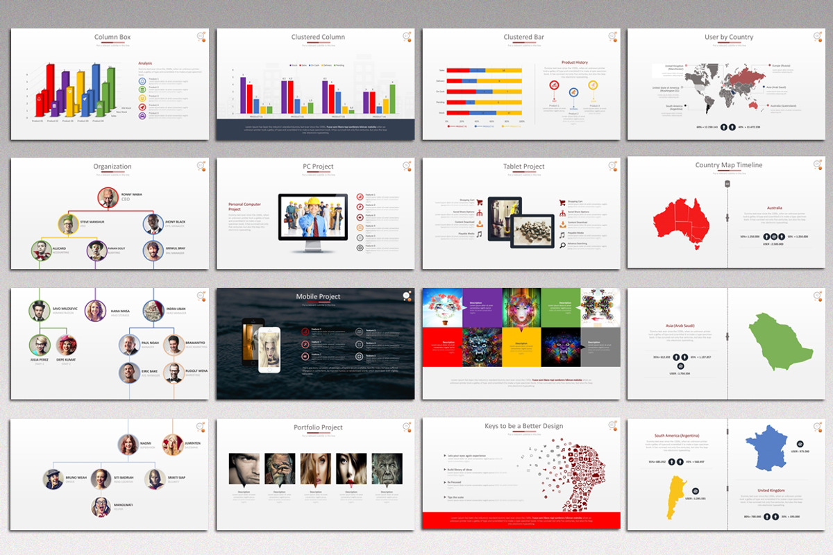Everest Powerpoint Template, a Presentation Template by izzatunnisa