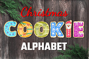 Christmas Cookie Alphabet, an Object Graphic by Digitalphaser