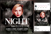 Night Flyer, a Flyer Template by KiraYamato Design Studio