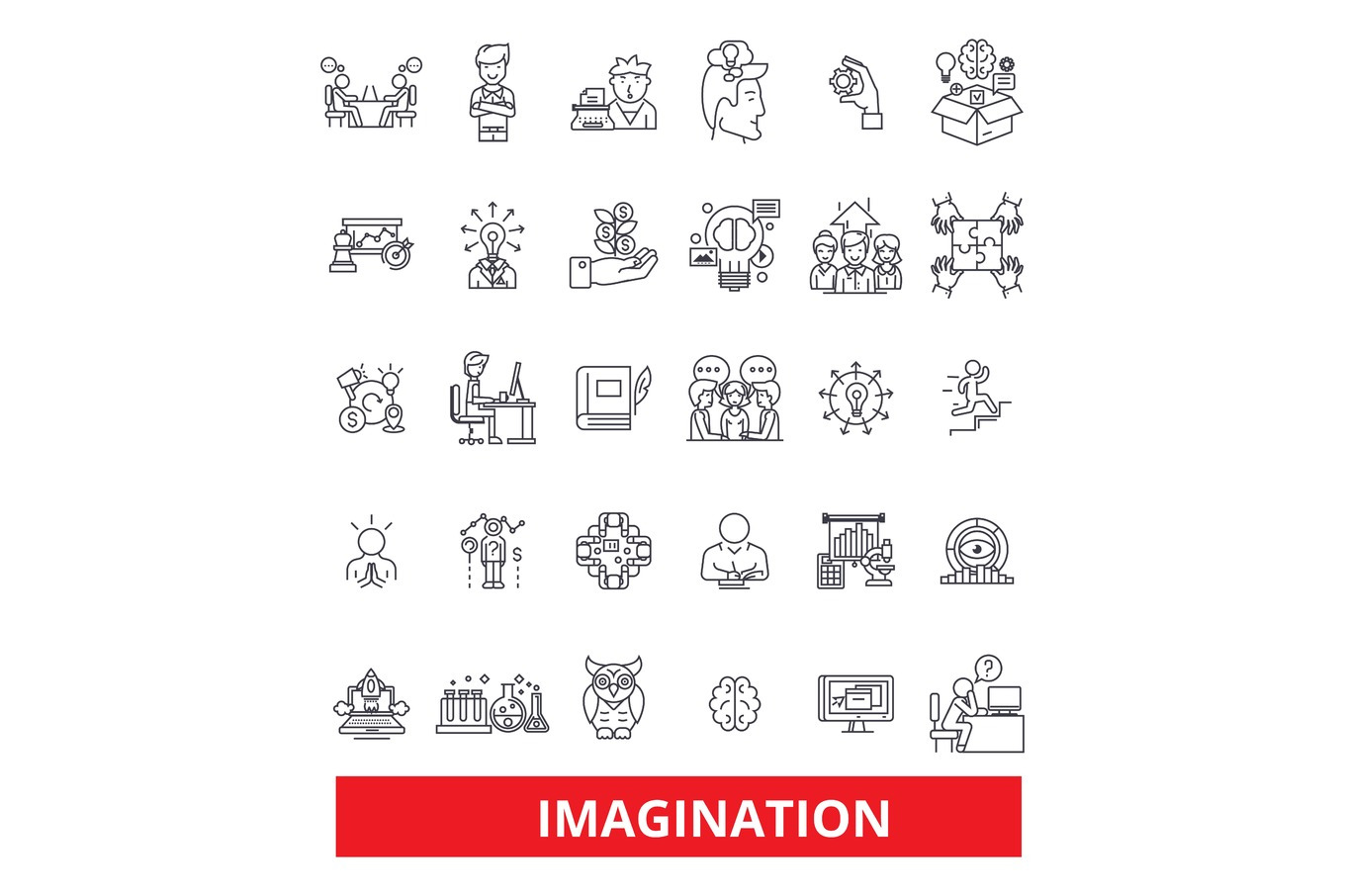 Imagination,creativity, inspiration,innovation,talent, artistry ...