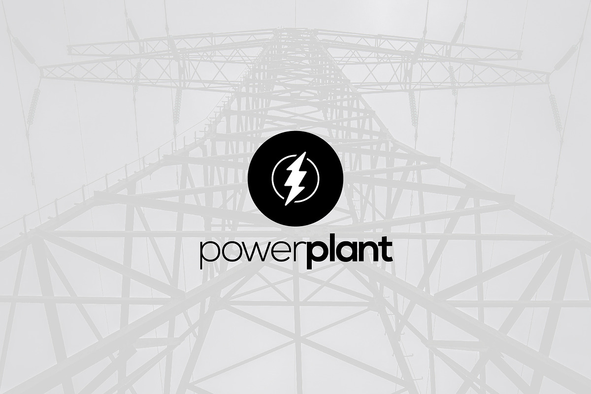 Power Plant Energy Logo, a Branding & Logo Template by bvcreates