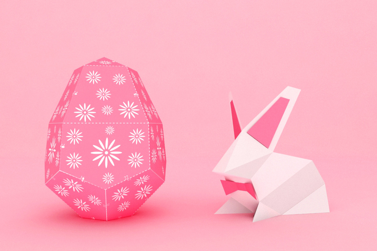 DIY Easter Egg - 3d papercrafts, a Templates & Theme by PAPER amaze