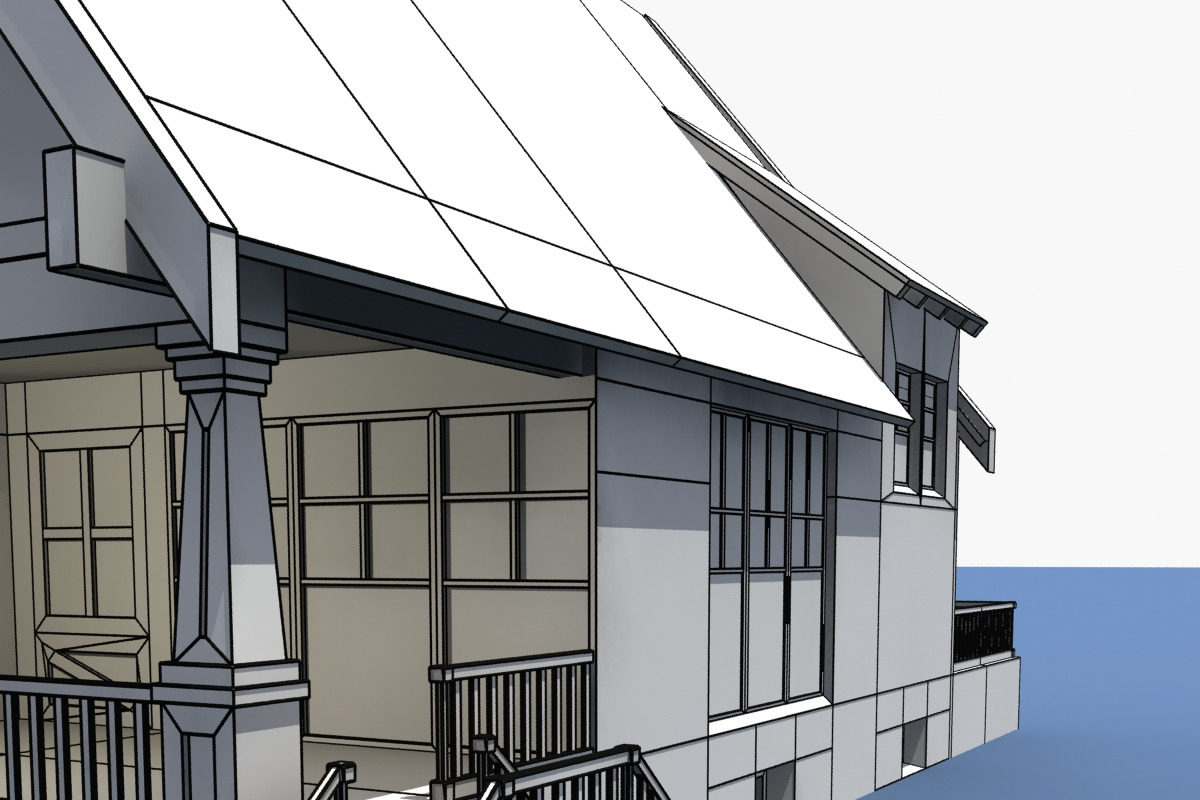Low Poly House, an Architecture 3D Model by Daniel Mikulik