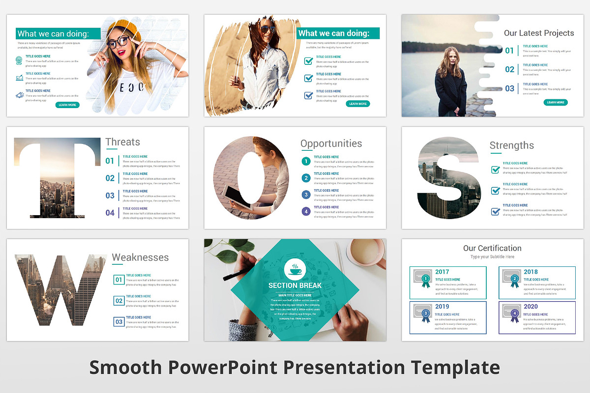 Smooth PowerPoint Template, a Presentation Template by GraphicStan