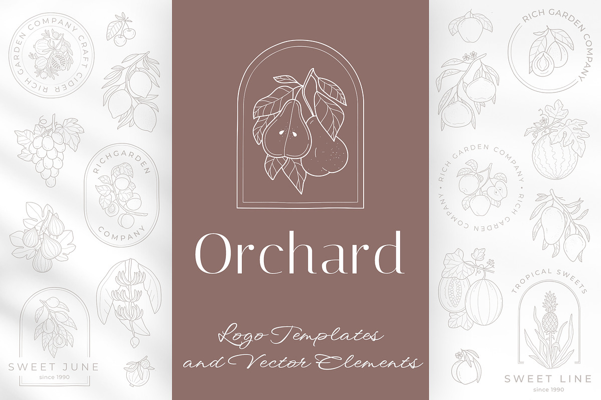 Orchard logo elements and templates