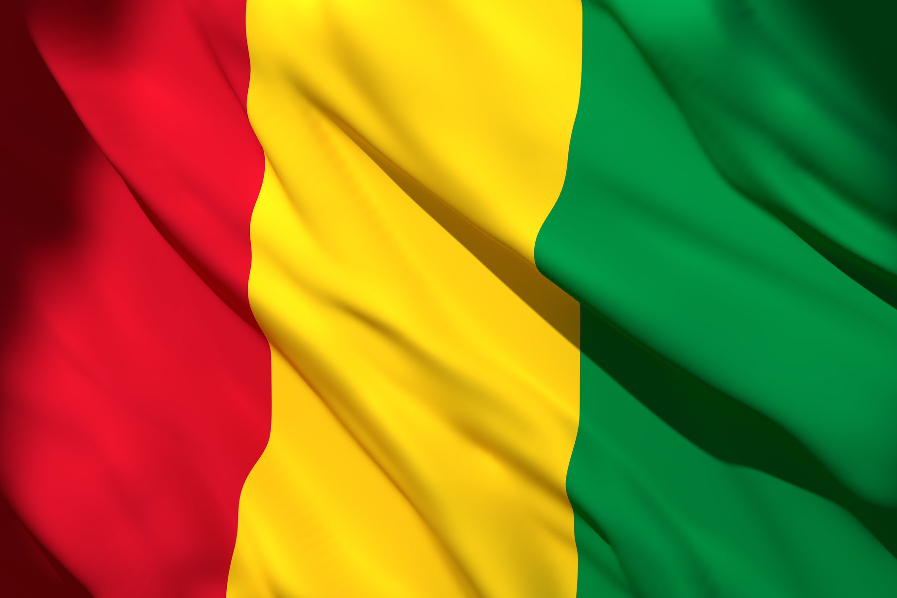3d rendering of Guinea flag | Abstract Stock Photos ~ Creative Market