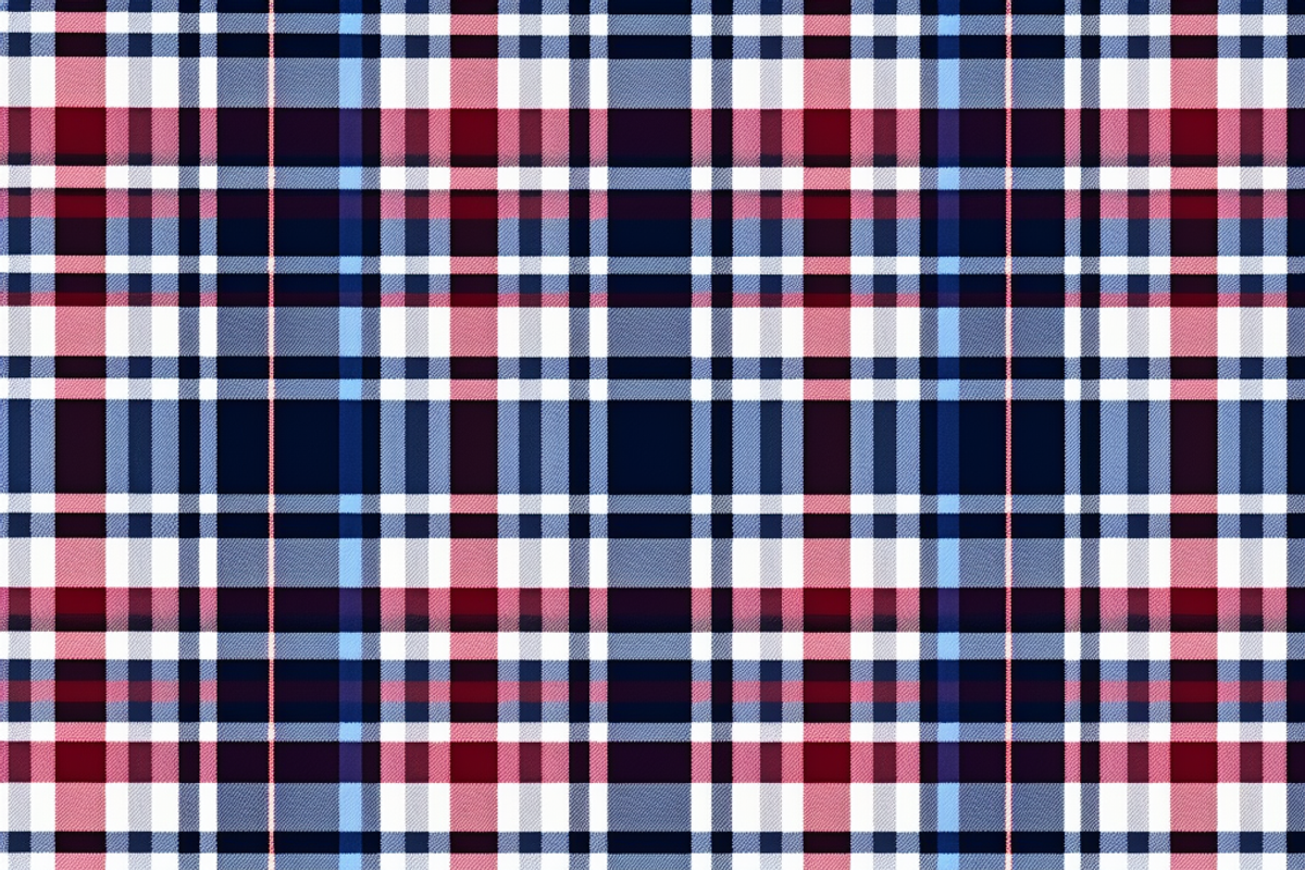 USA Patriotic Plaid