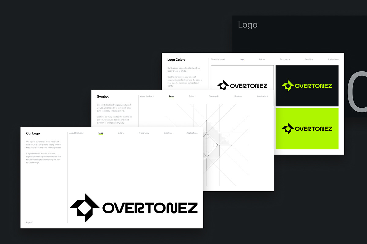 Overtonez - Brand Guide Template, a Branding & Logo Template by Hamdi ...