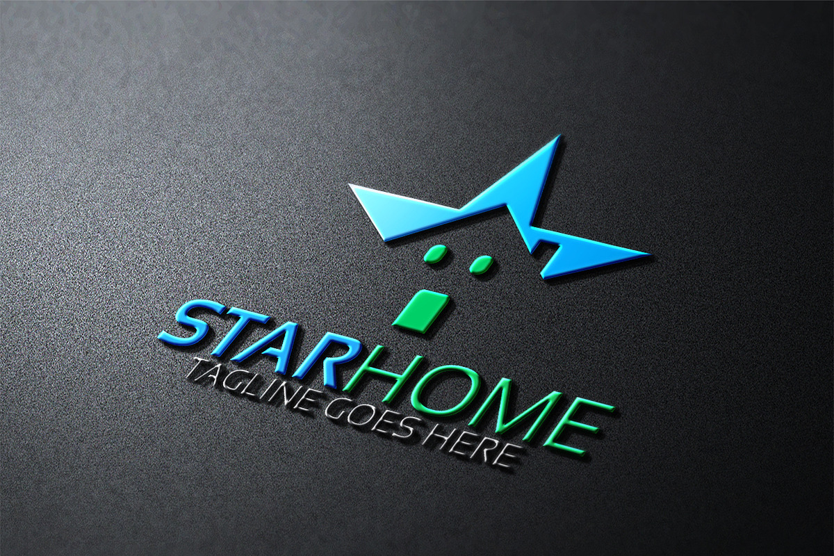 Star Home Logo, a Branding & Logo Template by Josuf Media