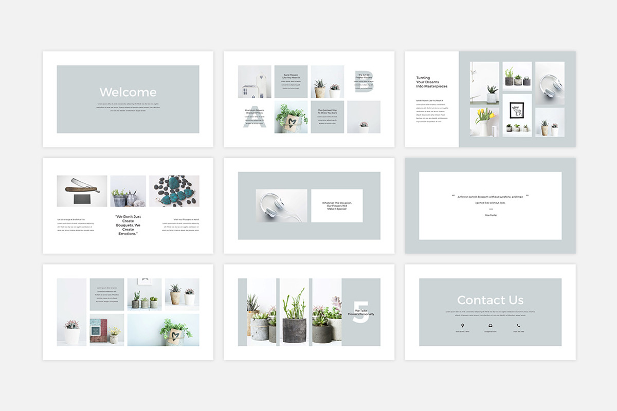 Rigel Presentation Template, a Presentation Template by SlideStation