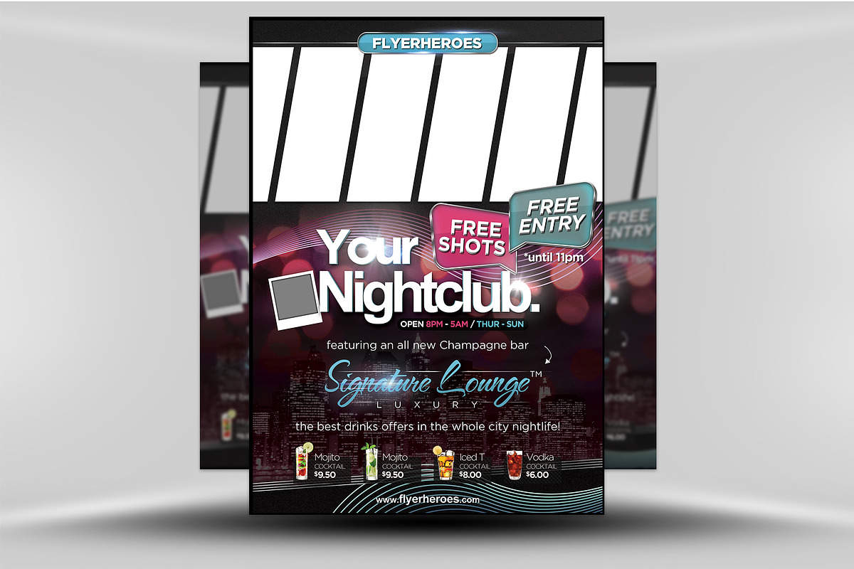 Signature Flyer Template, a Flyer Template by FlyerHeroes