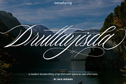 Druttayisda | Handwritten Font, a Script Font by Jackgridden