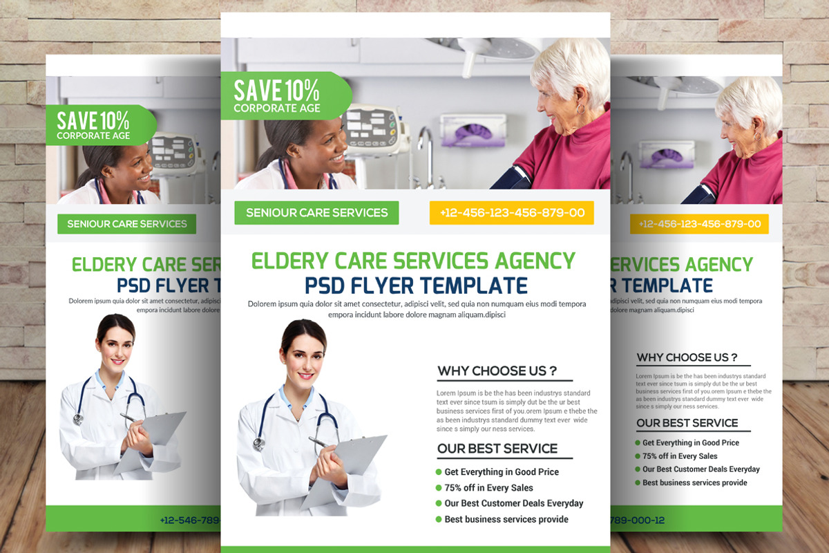 Doctor Flyer, a Flyer Template by graphicforest