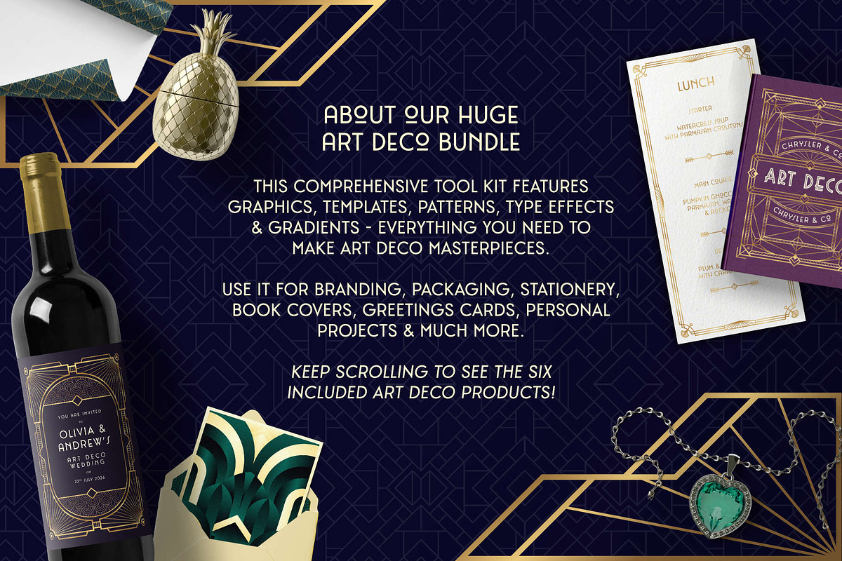 The Art Deco Design - Dream Tool Kit, a Graphic by The Artifex Forge