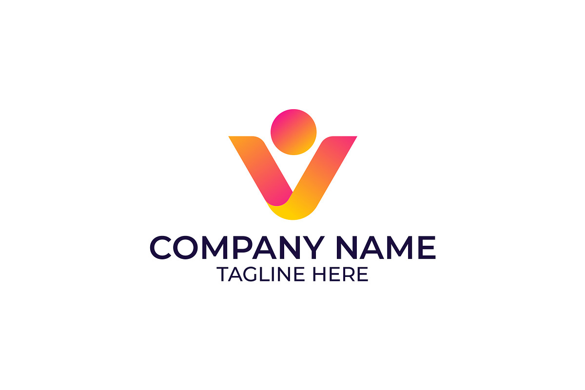 Letter V Logo Design, a Branding & Logo Template by GranzCreative