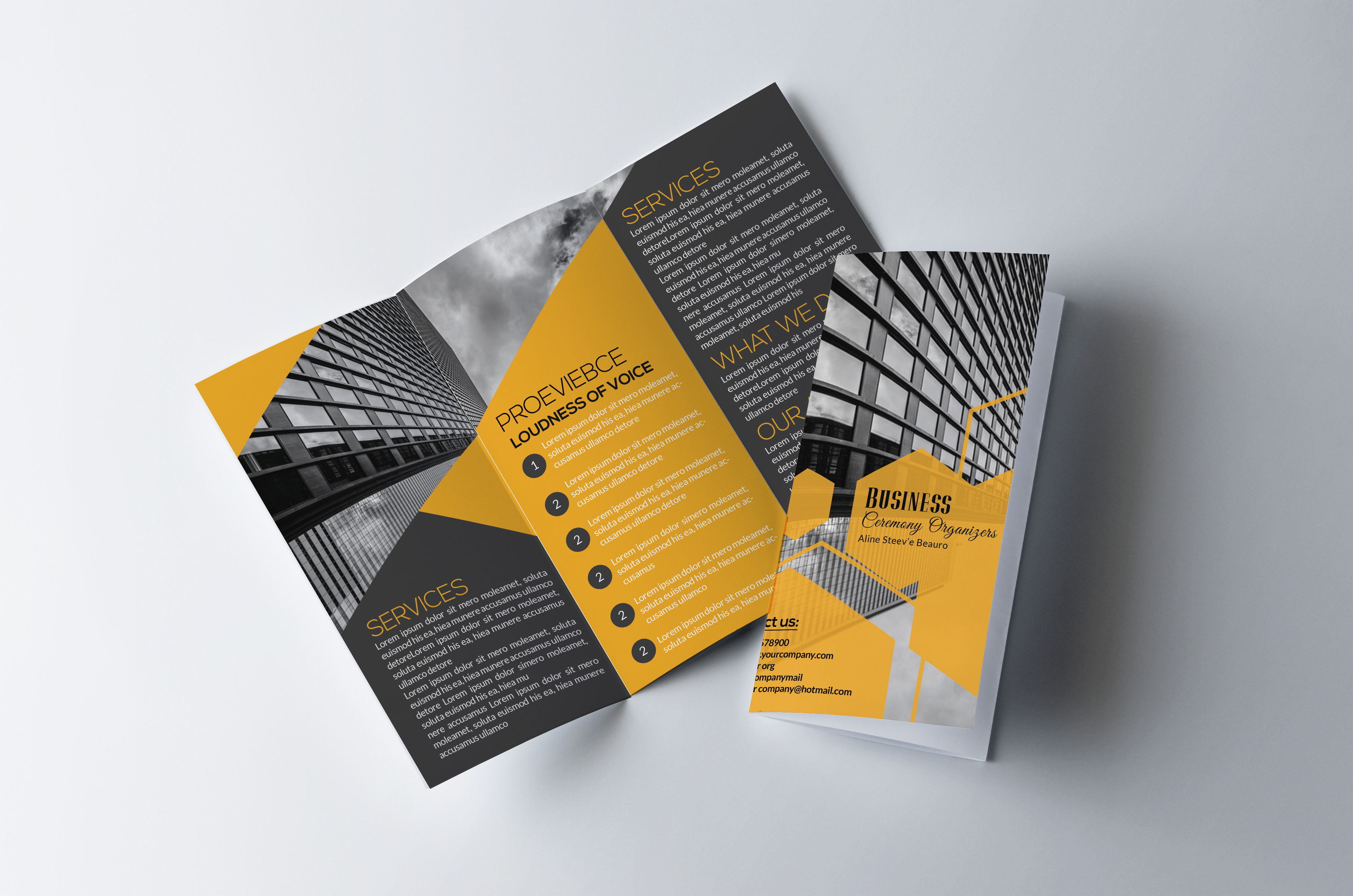 Corporate strategy Tri Fold Brochure, a Brochure Template by Business ...