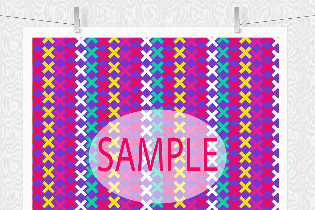 Bright Digital Paper Patterns, a Pattern Graphic by Leska's Digitals