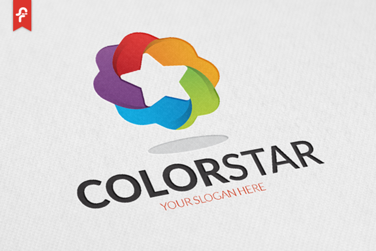 Color Star Logo, a Branding & Logo Template by ft.studio