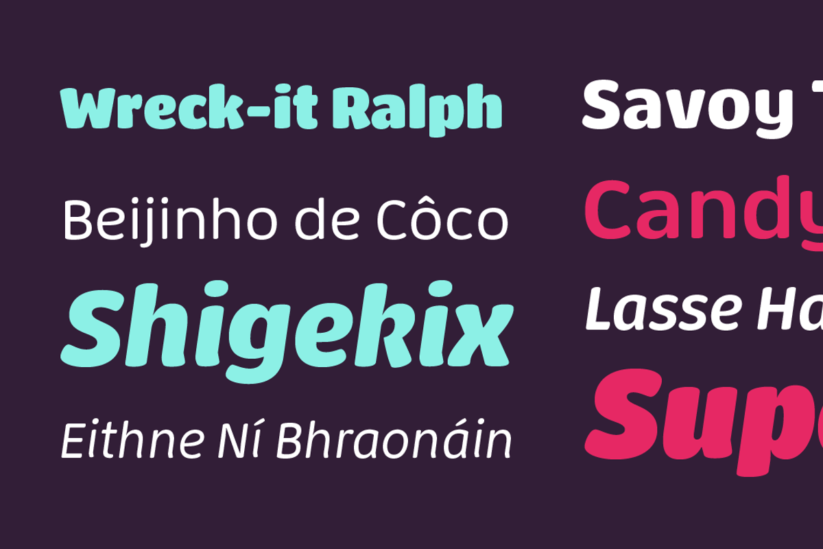 Kardia, a Sans Serif Font by fragTYPE