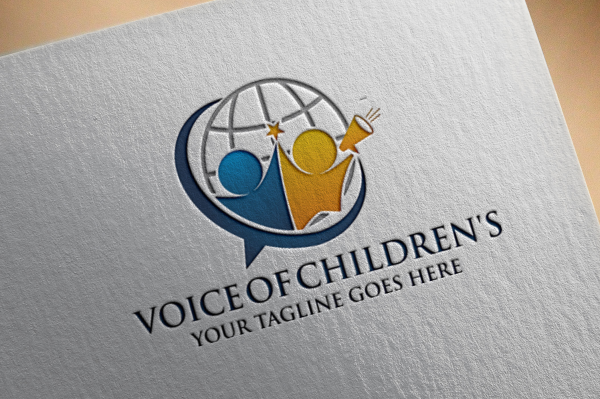 Voice of Childrens Logo, a Branding & Logo Template by REDVY CREATIVE