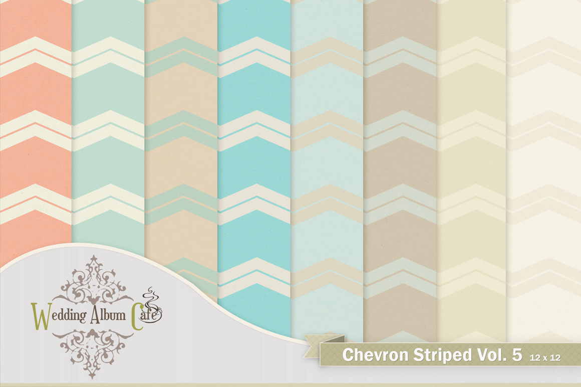 Chevron Digital Backgrounds, a Texture Graphic by Posh Papers ...